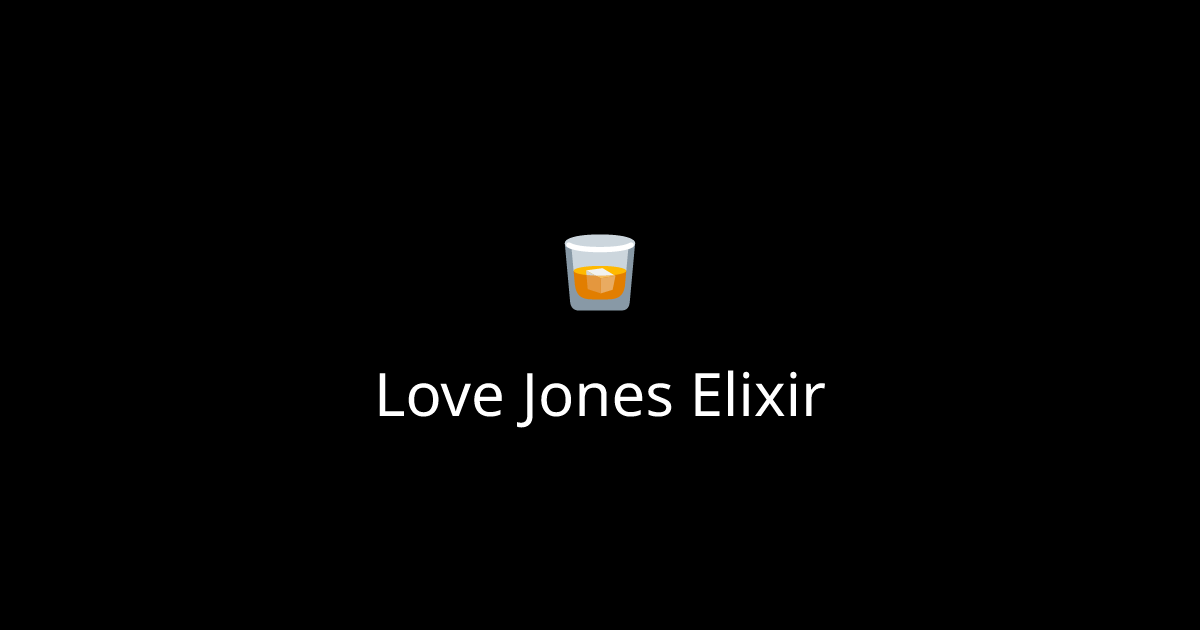 How to make a Love Jones Elixir cocktail. Love Jones Elixir cocktail ...
